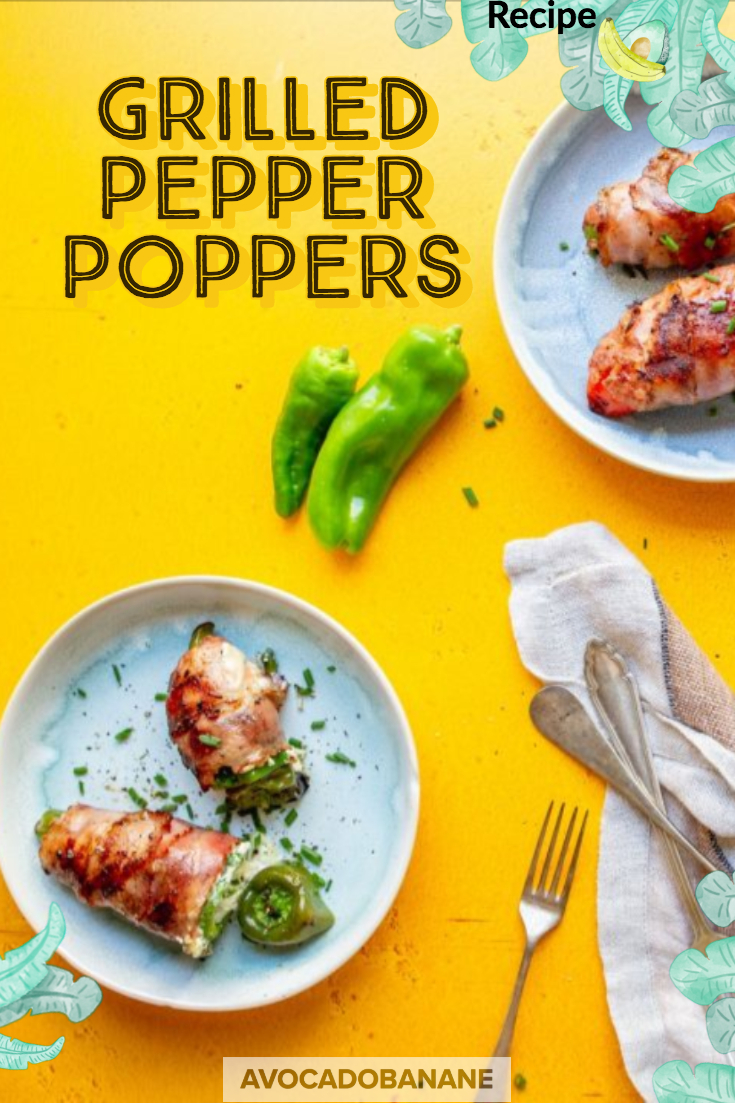Barbecue Pepper Poppers - AvocadoBanane