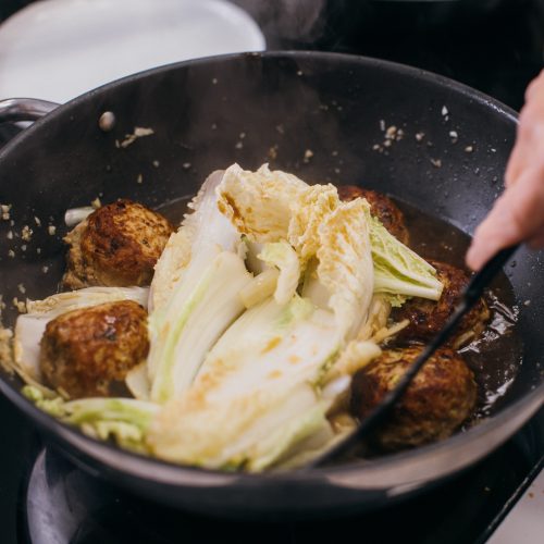 Shizitou 獅子頭 - Chinesische Fleischbällchen zum chinesischen Neujahr ...